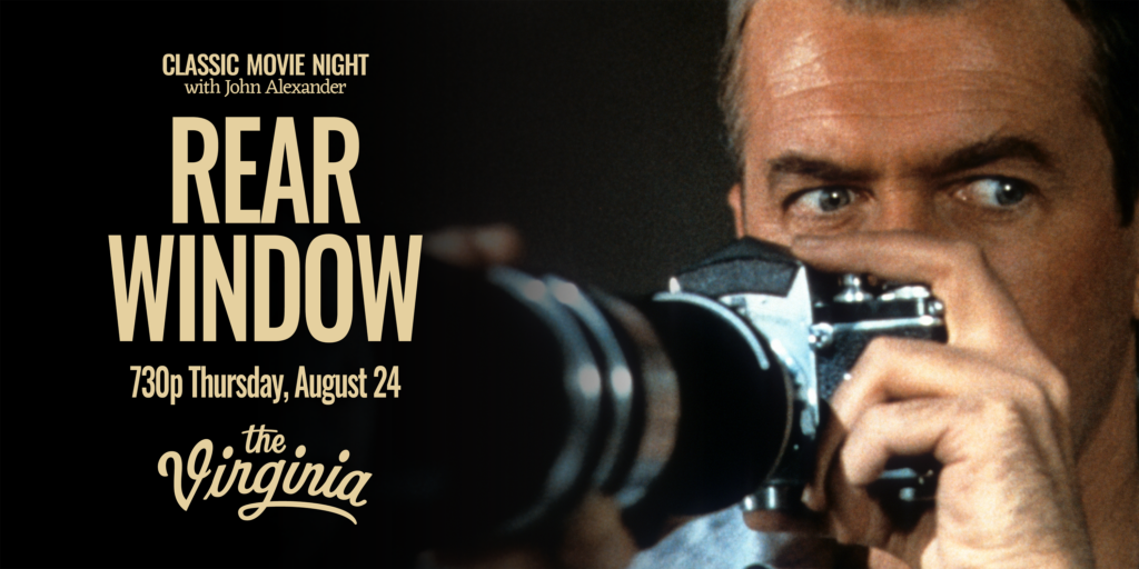 Classic Movie Night: Rear Window - Somerset Tourism - seemyset.com