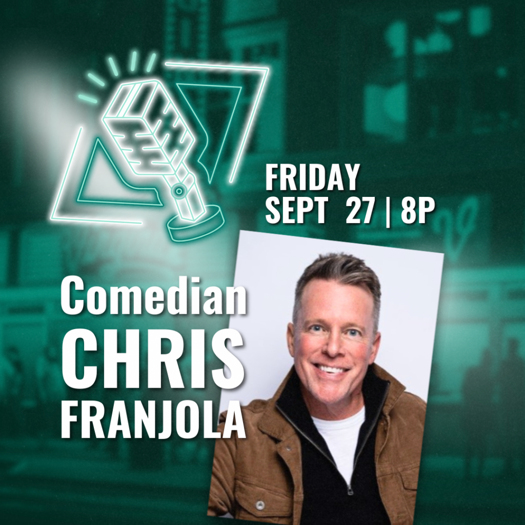 Comedian Chris Franjola - Somerset Tourism - seemyset.com
